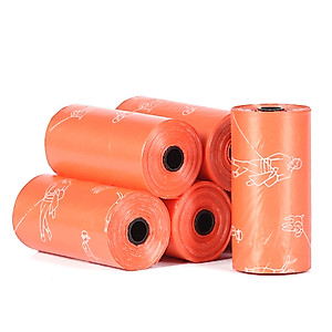 Glad for Pets Large Dog Waste Bags, Scented, Tear-Resistant, 6 Rolls | Heavy Duty Poop Bags for Fast and Easy Waste Cleanup | 6 Rolls, 90 Bags Total