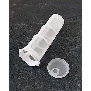 Cold Brew Coffee Filter Reusable Multipurpose Tea Infuser | Enjoy Smooth Cold Brewed Coffee, Loose Tea, Spiced Cider, Flavored Drinks | Nylon Mesh Infusion Pitcher Accessory, Replacement Filter