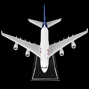 24-Hours Airplane Model Federal A380 Plane Model Alloy Metal Aircraft Model Birthday Gift Plane Models Chiristmas Gift 1:400