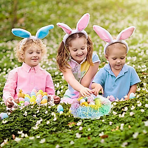 FUSHENMU Easter Grass Craft Shredded Tissue Raffia Paper Grass Shred Paper for Easter Basket Filler Gift Wrapping Supply