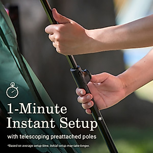 Coleman Skylodge Instant Setup Screened Canopy Tent, 10x10/15x13ft, Portable Screen Shelter for Bug-Free Lounging — Ideal for Picnics, Yards, Beaches, Parks, Camping & More