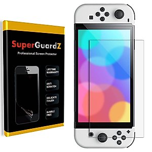 [3-Pack] for Nintendo Switch OLED (2021) Screen Protector - SuperGuardZ, Anti-Glare, Matte, Anti-Fingerprint, Anti-Bubble