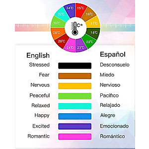 swqfzki 2 PCS Moon and Star Mood Rings Adjustable Color Changing Finger Ring for Women Girls