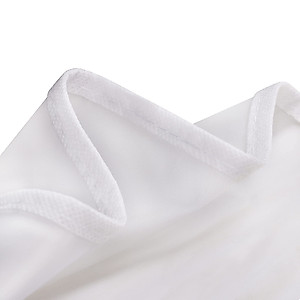 KEEGH Extra Wide Garment Shoulder Covers Bag (Set of 12) Breathable Hanging Closet Suit Organizer Keep Clothes Shoulder Clean, 2" Gusset Hold More Coats, Jackets, Dress