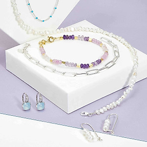 Silpada 'Falling Paperclips' Chain Bracelet in Sterling Silver, 7.25"