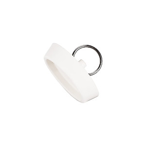 uxcell Rubber Sink Plug, White Drain Stopper Fit 1-3/4" to 1-7/8" Drain with Hanging Ring for Bathtub Kitchen and Bathroom