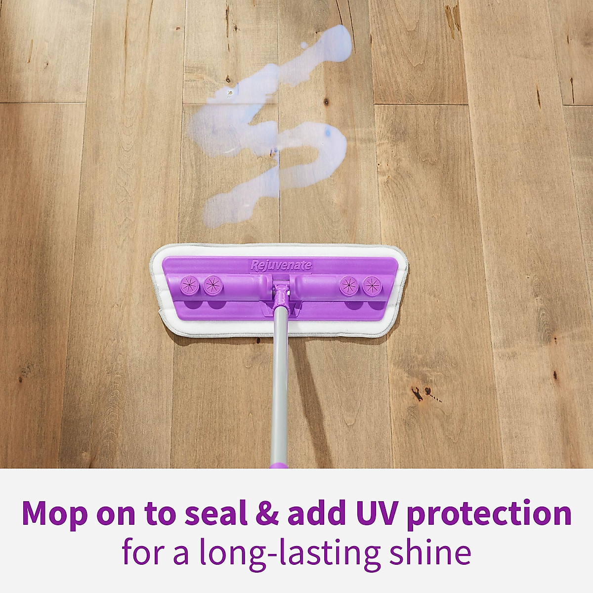 Rejuvenate All Floors Restorer and Polish Fills in Scratches Protects & Restores Shine No Sanding Required (128 oz)