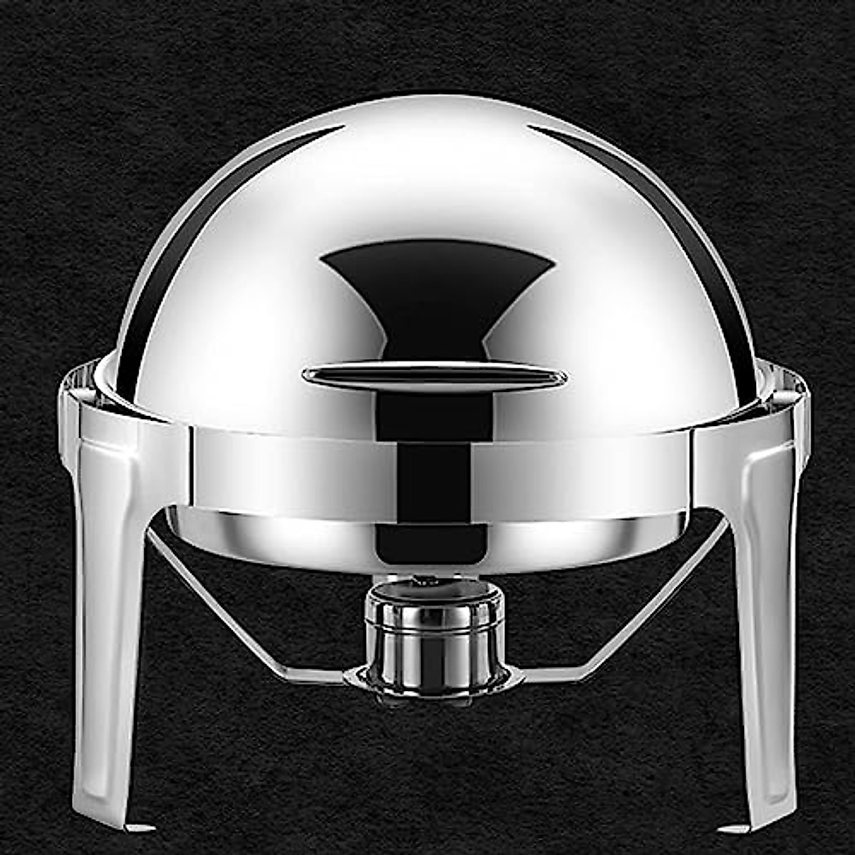 Food Heater - Buffet Server And Heater, Burner To Keep Food Warm, Hot Pot Buffet Set With Toughened Glass Lid, Clear Lid Server Hot Pot Buffet Set(Size:13L,Color:Extra Large Visible Lid-Double)