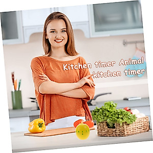 Yardenfun Timer Kitchen Countdown Clock Baking Reminder Kitchen Reminder Alarm Counters 60 Minutes Loud Alarm E Tool Kids Tools Kitchen Time Reminder Mechanical Plastic to Rotate Equipment