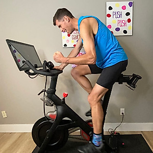 Unisex Road Bike Cycling Shoes Compatible with Peloton Shimano SPD Bike Riding Shoes for Men Women, 3 Straps, Pre-Installed Delta Cleats for Indoor Outdoor Cycling Biking Size 7 (White-Pink)