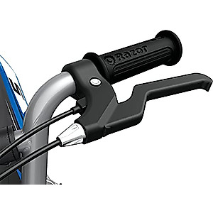 Razor MX350 Dirt Rocket Electric Motocross Off-road Bike for Age 13+, Up to 30 Minutes Continuous Ride Time, 12" Air-filled Tires, Hand-operated Rear Brake, Twist Grip Throttle, Chain-driven Motor