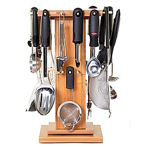 Rotensil Rotating Kitchen Utensil Organizer. Rotating Utensil Holder