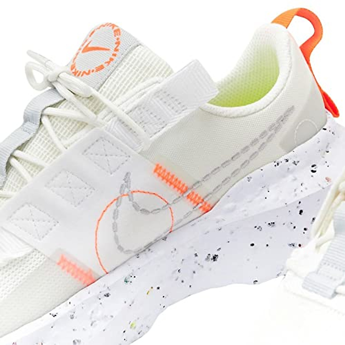 Nike Women's Crater Impact Summit White/Grey Fog-Platinum Tint (CW2386 100) - 6