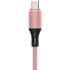 BGNTBUK Phone Charging Cables Android Type C Charging Charging Cable Suitable Phone Cable Liquid Port 1.2m Line Data Silicone Mobile Plastic Type C Charging Cable 10ft Fast Charge 90 Angle