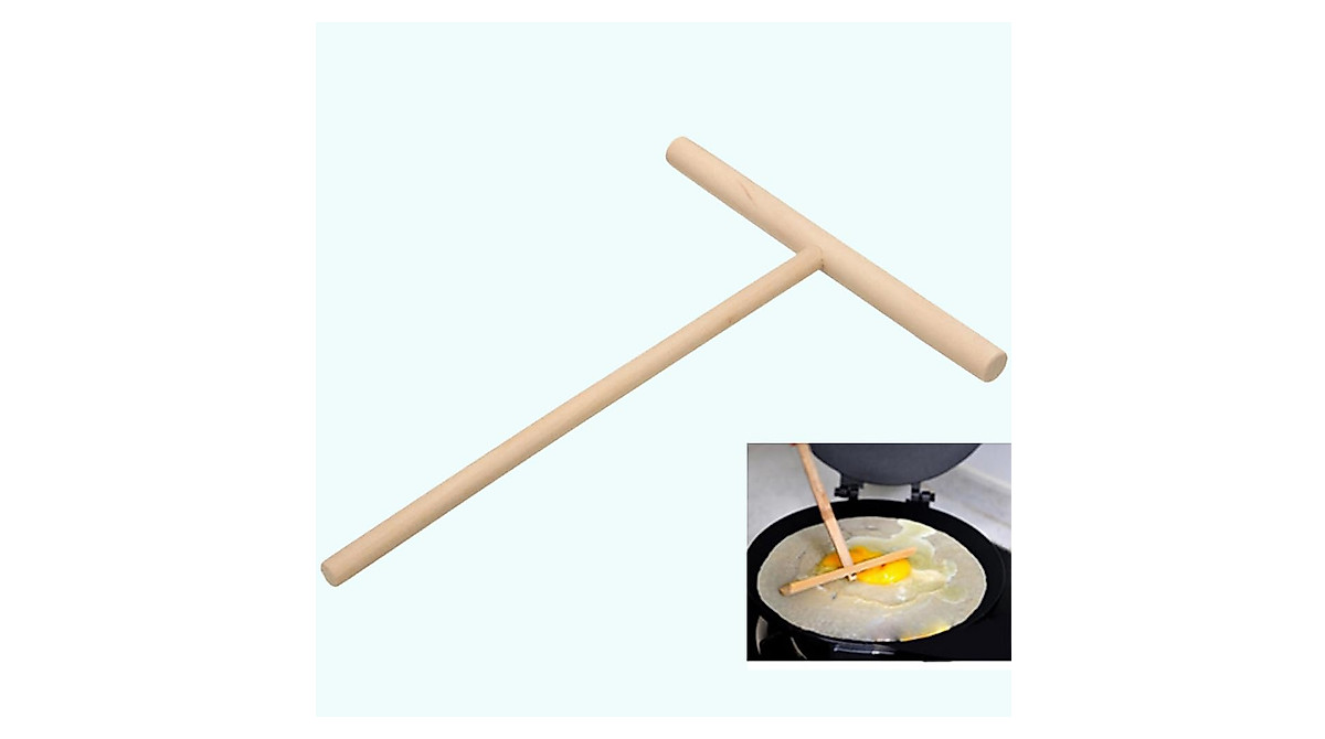 Hemoton T Shape Crepe Spreader - Perfect for Pancakes
