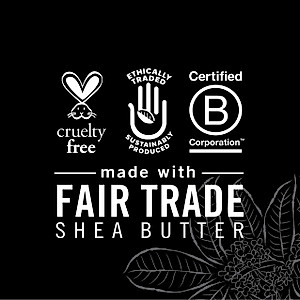 Shea Moisture African Black Soap Bamboo Charcoal Deep Cleansing Shampoo & Deep Balancing Conditioner Set, 13 Ounce each