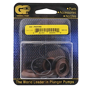 General Pump Kit 97 Complete Seal Packing for Interpump and General TT2028, TT9071 & TP2530 Pumps