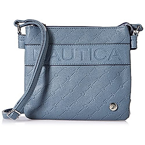 Nautica Womens Nautica Set a Drift Crossbody, Chambray, One Size US