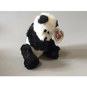TY CHECKERS Black & White PANDA BEAR 1993 Attic Treasures Jointed NWT gift .HN#GG_634T6344 G134548TY47462