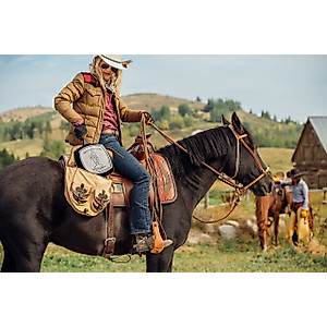 Lodge Yellowstone - 10.5" Square Grill Pan, Cowboy on Horseback