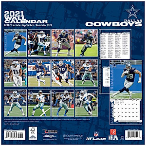 Dallas Cowboys 2021 Calendar