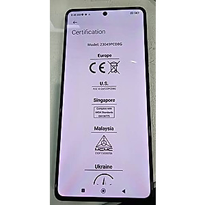 Xiaomi Poco F5 5G + 4G LTE 256GB + 12GB Global Version Unlocked 6.67" 120Hz 64Mp Triple Camera (Tmobile Mint Tello Metro USA Market) + (w/Fast Car 51W Charger Bundle) (Black (Global))