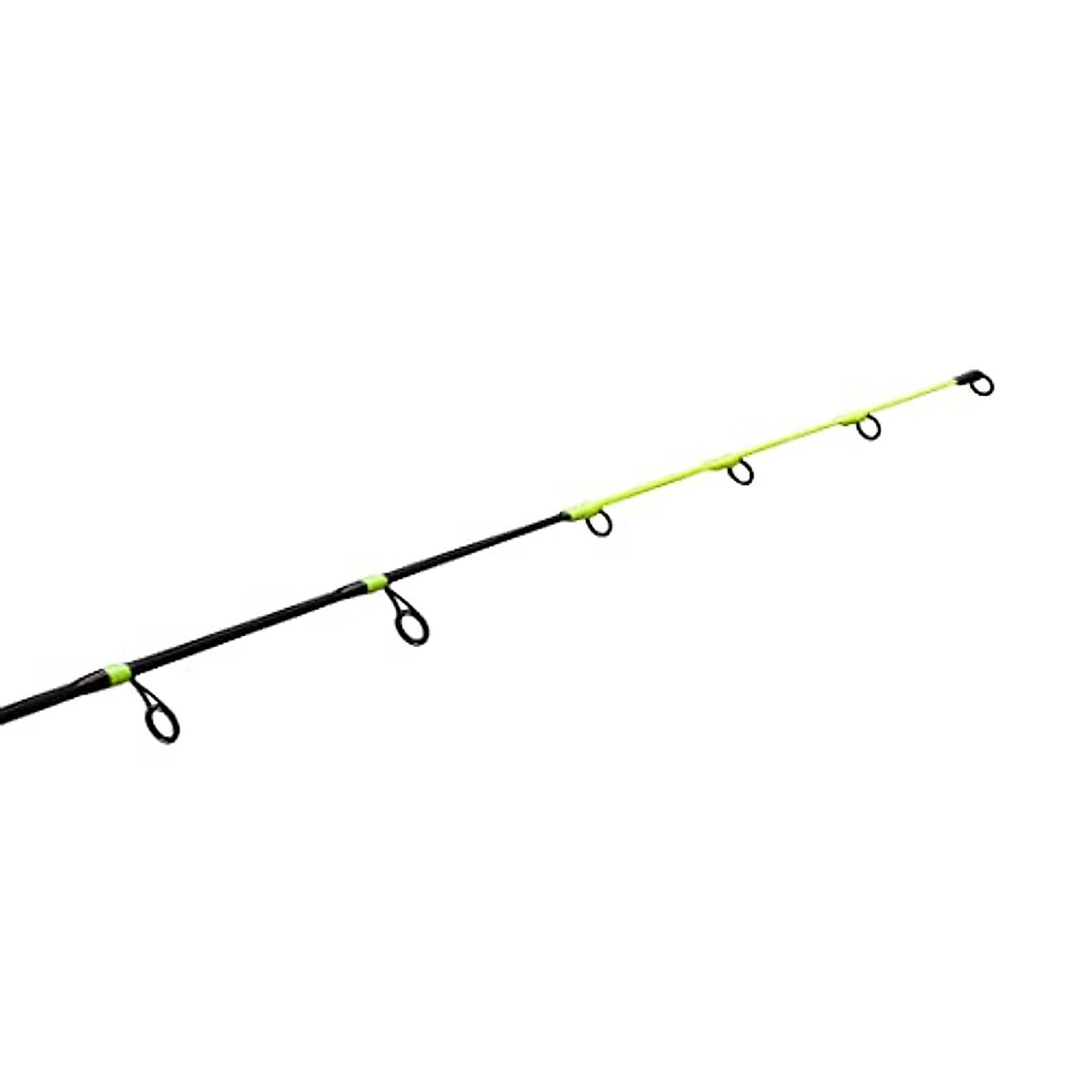 13 FISHING - Tickle Stick - Ice Fishing Rod - Gen 3 - 38" L (Light) - Hole Hopper Rod - 1/16-1/8oz - PC2 Flat-Tip Blank - TS3-38L Black