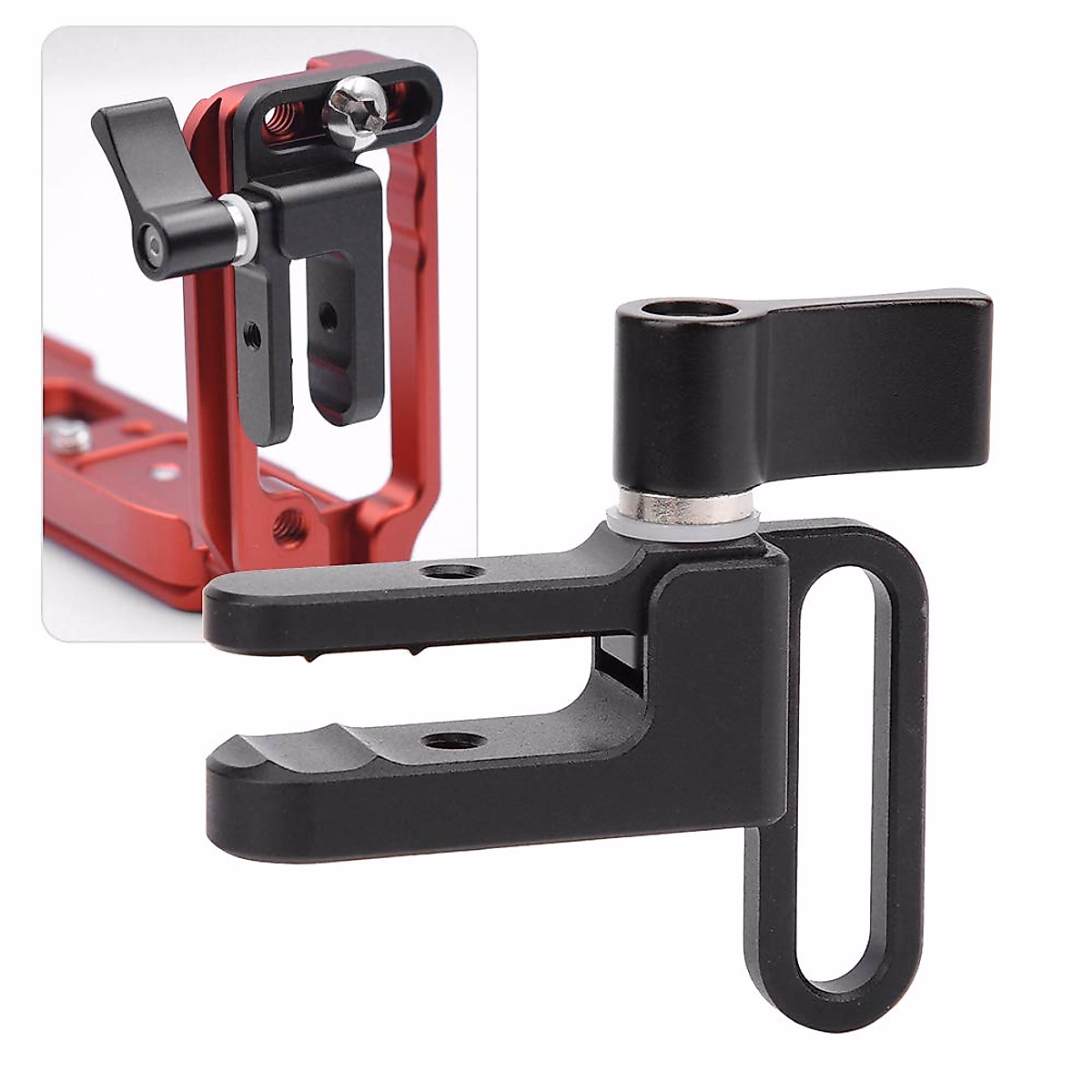 Senyar Cable Clip, Universal Cage Quick Release Plate Cable Clip High Definition Wire Protective Fixed Clamp