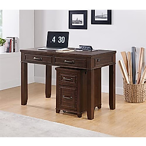 Martin Svensson Home Del Mar Fingerprint Lock File Cabinet, Walnut Coffee