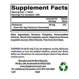 Calcium Magnesium with Vitamin D3 1500mg & Potassium Gluconate 595 Mg
