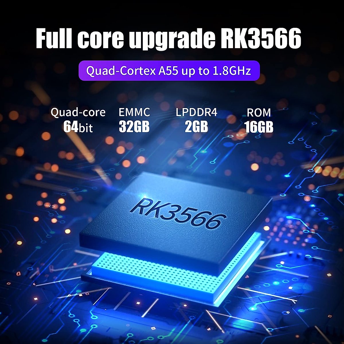 RG353P Retro Handheld Game Machine with Dual OS Android 11 and Linux, RG353P Multi Touch Support 5G WiFi 4.2 Bluetooth Online Fighting, RG353P Handled with 64G TF Card 4452 Games Support HDMI