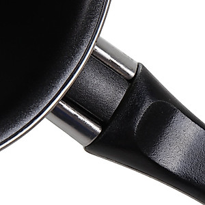 LI-GELISI Mini Chocolate Milk Pan Hard Anodized Non-Stick Coating Carbon Steel Pan 4.5 Inch Butter Sugar Melting Pot (Green)