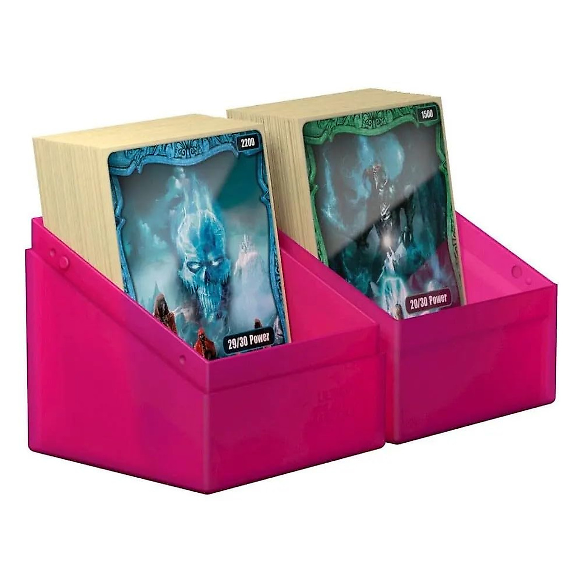 Ultimate Guard Boulder 100+, Deck Case for 100 Double-Sleeved TCG Cards, Rhodonite, Secure & Durable Storage for Trading Card Games, Soft-Touch Finish