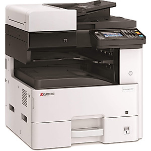 Kyocera 1102P22US0 Model ECOSYS M4125idn Monochrome A3 MFP Multi-Function Laser Printer (Print/Scan/Copy/Fax), 25 ppm B&W, Resolution 600 x 600 dpi Up To Fine 1200 x 1200 dpi, Duplex, HyPAS Capable