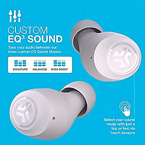 JLab Go Air Pop True Wireless Bluetooth Earbuds + Charging Case | Lilac | Dual Connect | IPX4 Sweat Resistance | Bluetooth 5.1 Connection | 3 EQ Sound Settings Signature, Balanced, Bass Boost