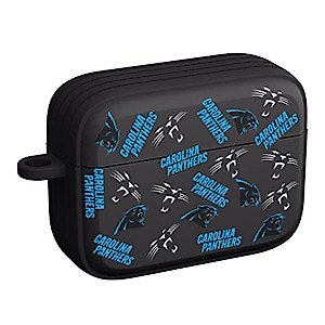 GAME TIME Carolina Panthers HDX Case Cover Compatible with Apple AirPods Pro 1 & 2 (Select)