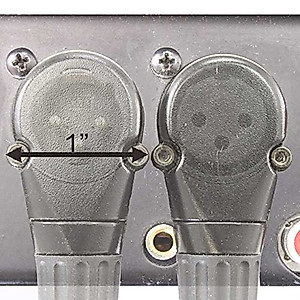 MCSPROAUDIO Male to Female XLR Cable with Black connectors 20 FT Foot Feet, Right-M to Straight-F