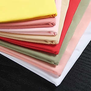 Artfish Women's Sleeveless Strappy Seamless Crop Tank Tops Square Neck Workout Fitness Basic Cropped Camis Lotus Pink, L