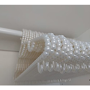 10 Pack Pearl Pattern Plastic Clothes Hangers | Dress Pants Jean Jacket Clothing Organizer, Bedroom Storage, Space Saving, Heavy Duty Coat Hanger for Closet