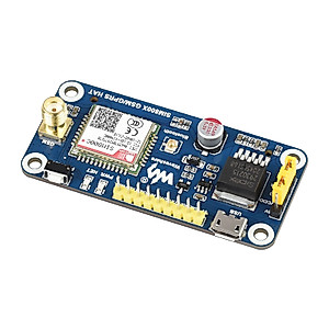 Waveshare GSM/GPRS HAT for Raspberry Pi 2B/3B/3B+/Zero/Zero W/Jetson Nano Based on SIM800C Support SMS Data Transfer ect