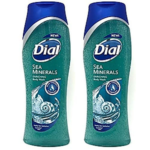 Dial Skin Therapy Enriching Body Wash, Sea Minerals 16 oz (Pack of 2)
