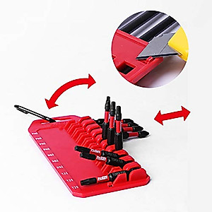 Protorq Impact Bit Set W/clip, T10-T40 TORX,10-Piece, 2 Inch Length, Industrial Strength, 1/4" Hex Shank