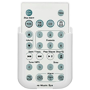 Remote Control Compatible with Bose Wave Music System Audio System AWRCC1 AWRCC2 and I II III Player