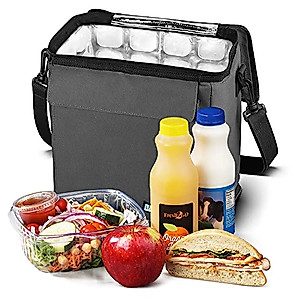 FlexiFreeze Freezable 12 Can Cooler (Charcoal)