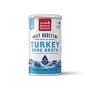 The Honest Kitchen Daily Boosters: Instant Turkey Bone Broth With Turmeric, 3.6 Oz