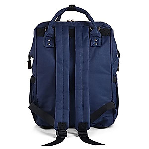 Ramhorn Diaper Bag Backpack Multifunctional Travel Back Pack Maternity Baby Changing Bags Waterproof Large Capacity For Baby Care Dark blue