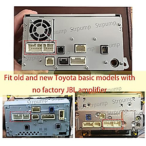 16pin Power Harness for Toyota Corolla Camry RAV4 Tacoma Hilux Prado Highlander Car Stereo Radio Cable Wire USB Adapter for aftermarket Android GPS Navigation Non JBL