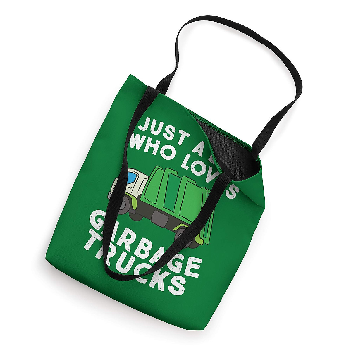 Garbage Truck Just A Boy Who Loves Garbage Trucks Tote Bag