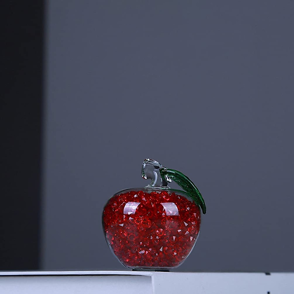 Cabilock Wine Bottle Glass Plug Ball Stoppers Fruit Shaped Caps for Wine Decanter Carafe Bottle Replacement Sealing Stoppers