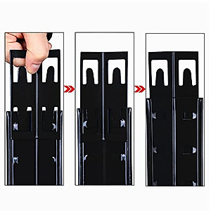 5 Tier Adjustable Boltless Garage Shelving, Heavy Duty Storage Racks Unit, Organizing Metal Shelf for Home Office Workshop Warehouse Household Kitchen, 59" H x 28" W x 12" D, Black, DIY Shelves